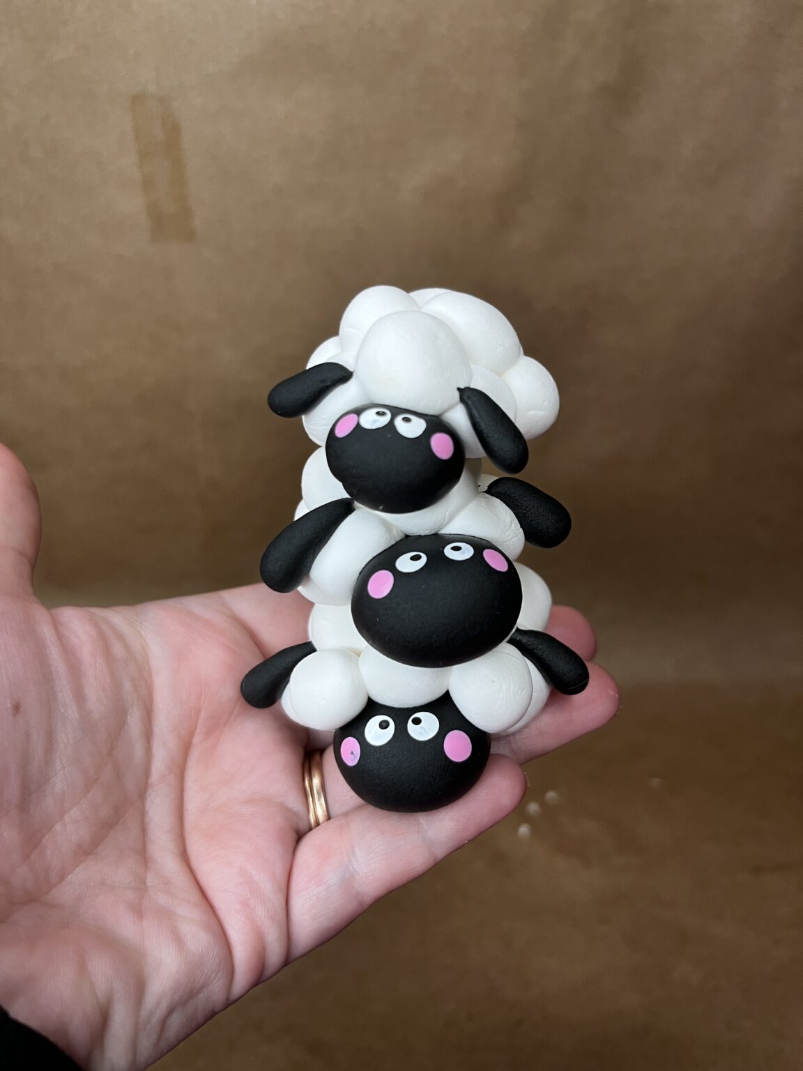 Adorable Foam Clay Sheep Tutorial (Beginner-Friendly & Easy)