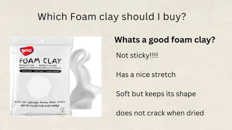 Foam Clay Basics for Beginners (Lesson 01) - HumbleBeesCreations